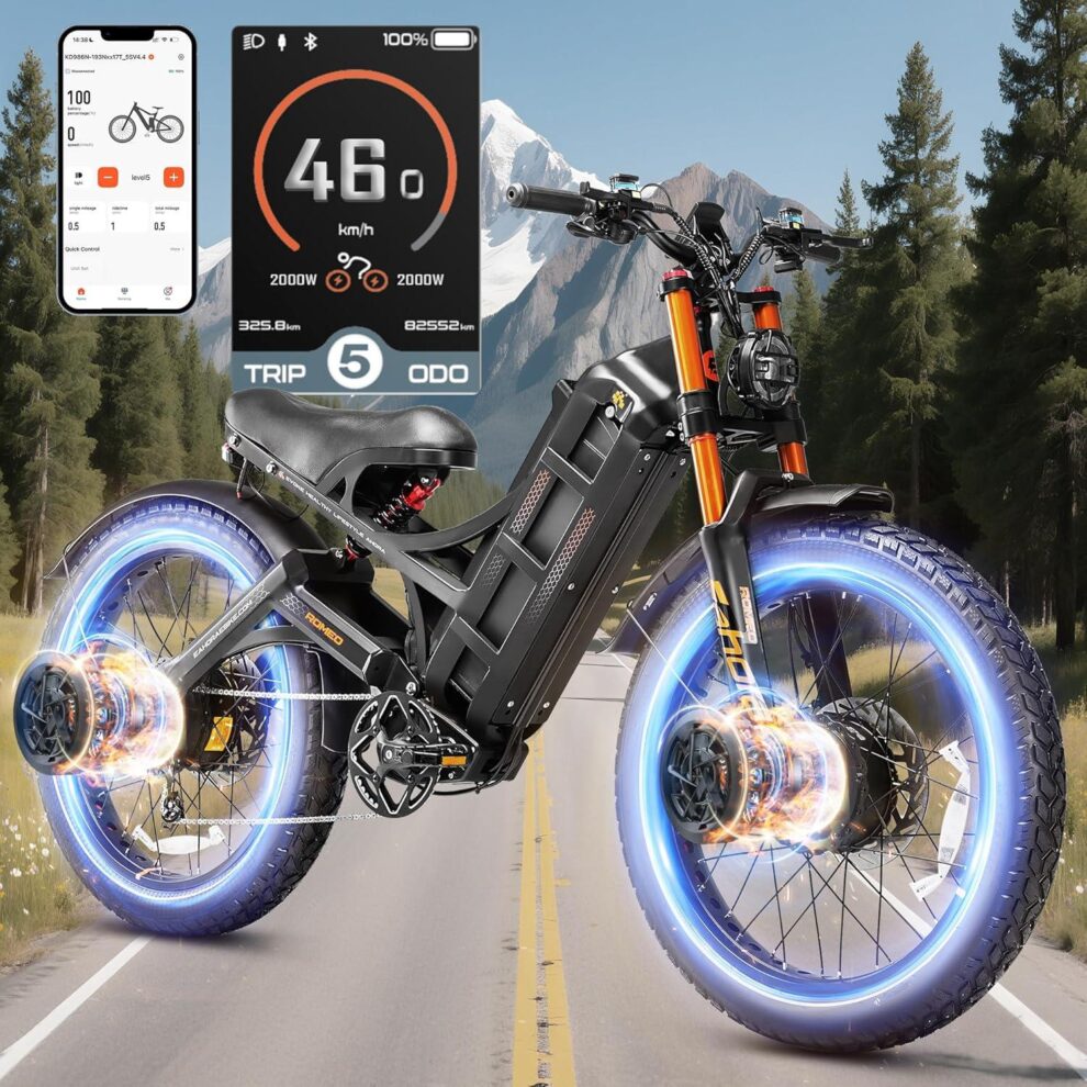 eAhora Romeo Electric Bike – Stylish Adventure Ride